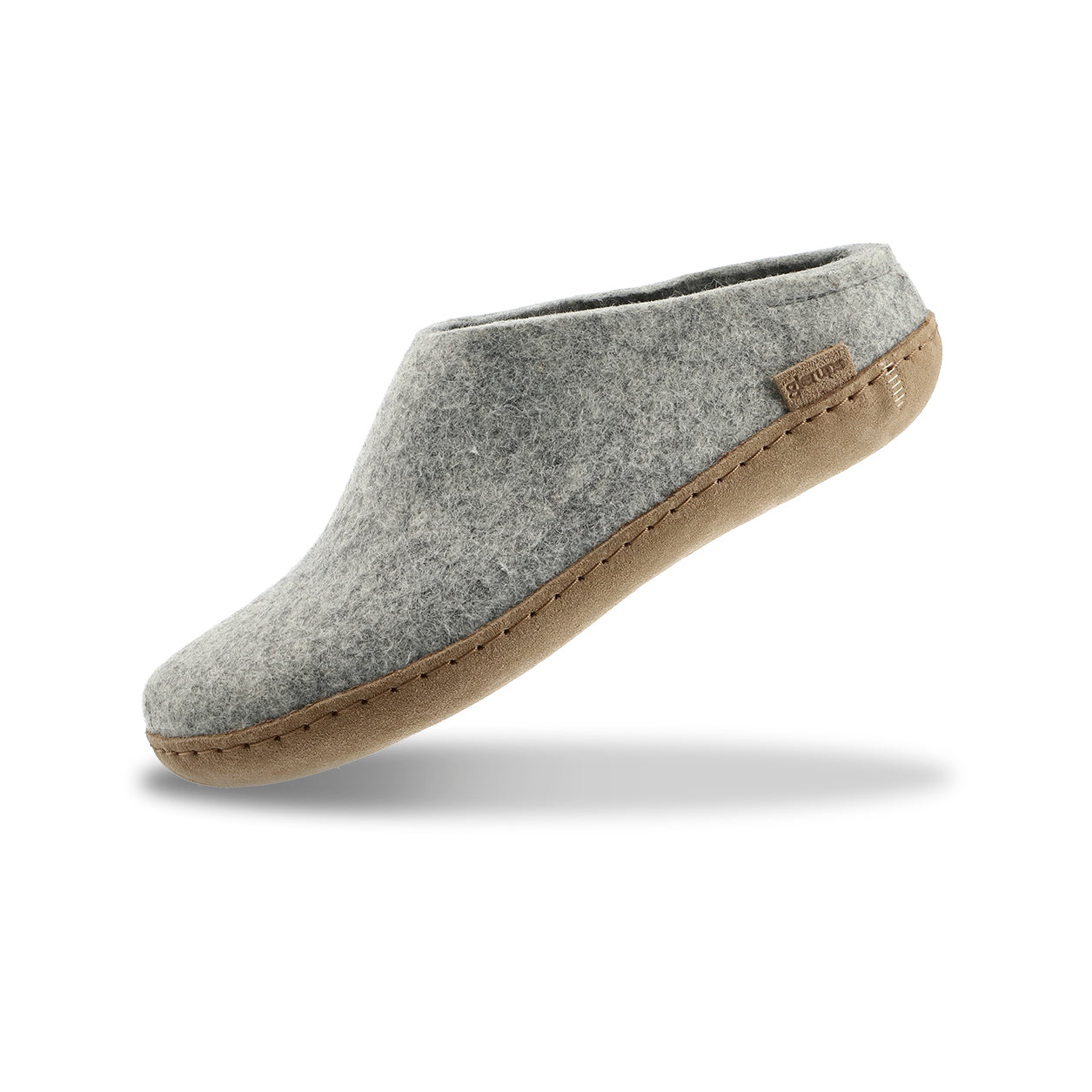 Men's grey slippers - Style, function and comfort – glerups.eu