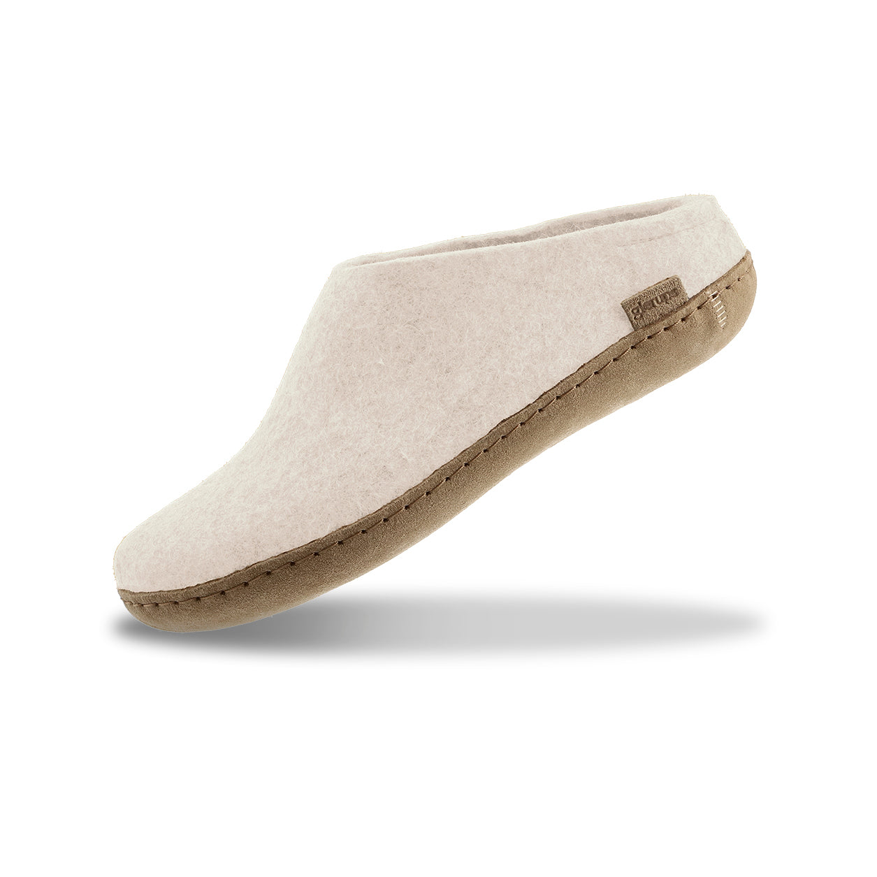 Men's white slippers - The minimalistic Danish design – glerups.eu